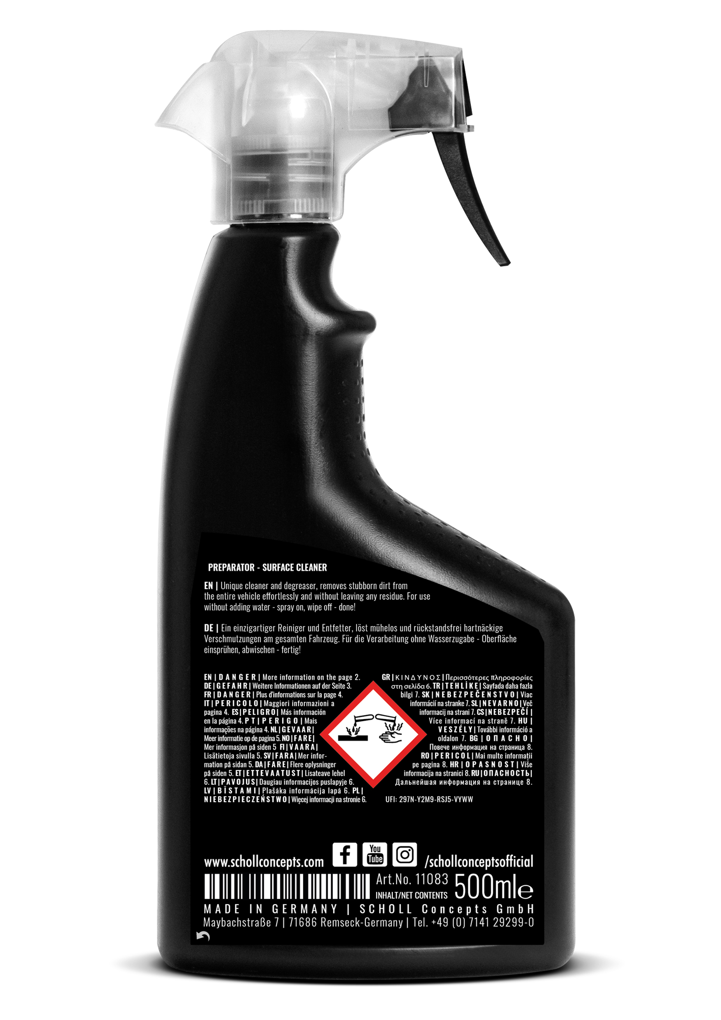 Preparator - Surface Cleaner | 500 ml | 11083
